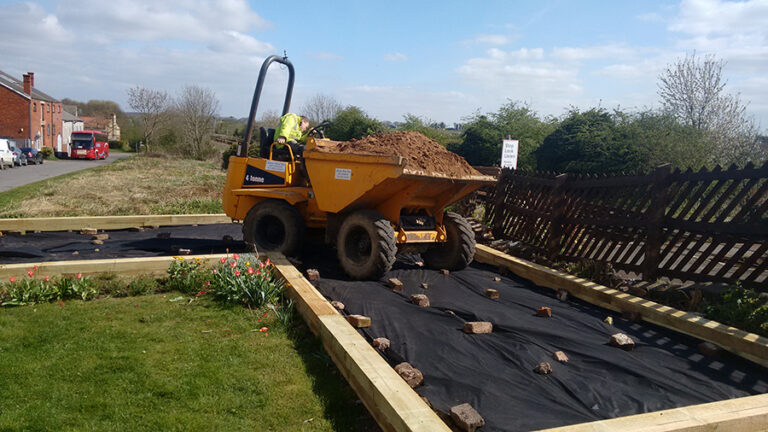 Ancaster station garden – Poacher Line