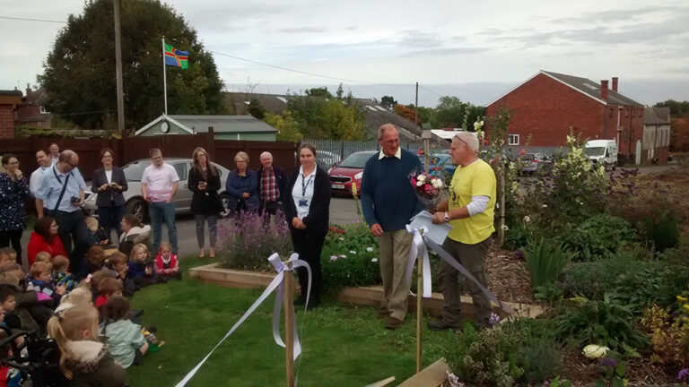 Ancaster station garden – Poacher Line