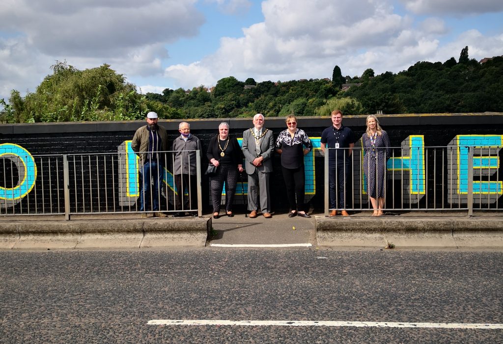 Netherfield Station Bridge Art Project – Poacher Line
